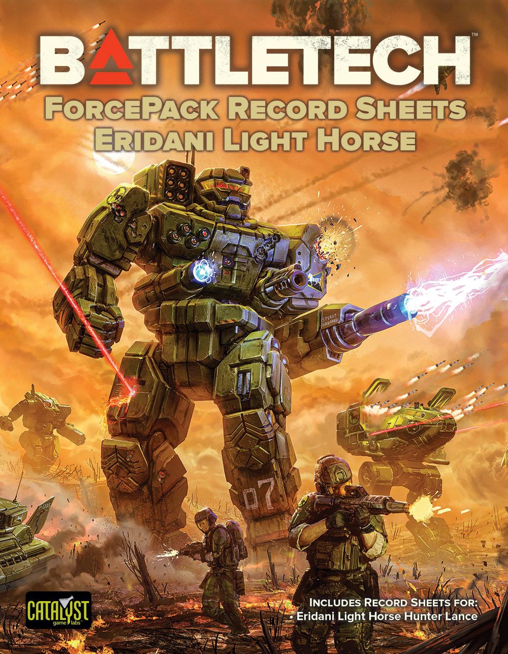 «Battletech: Force Packs Record Sheets – Eridani Light Horse»
