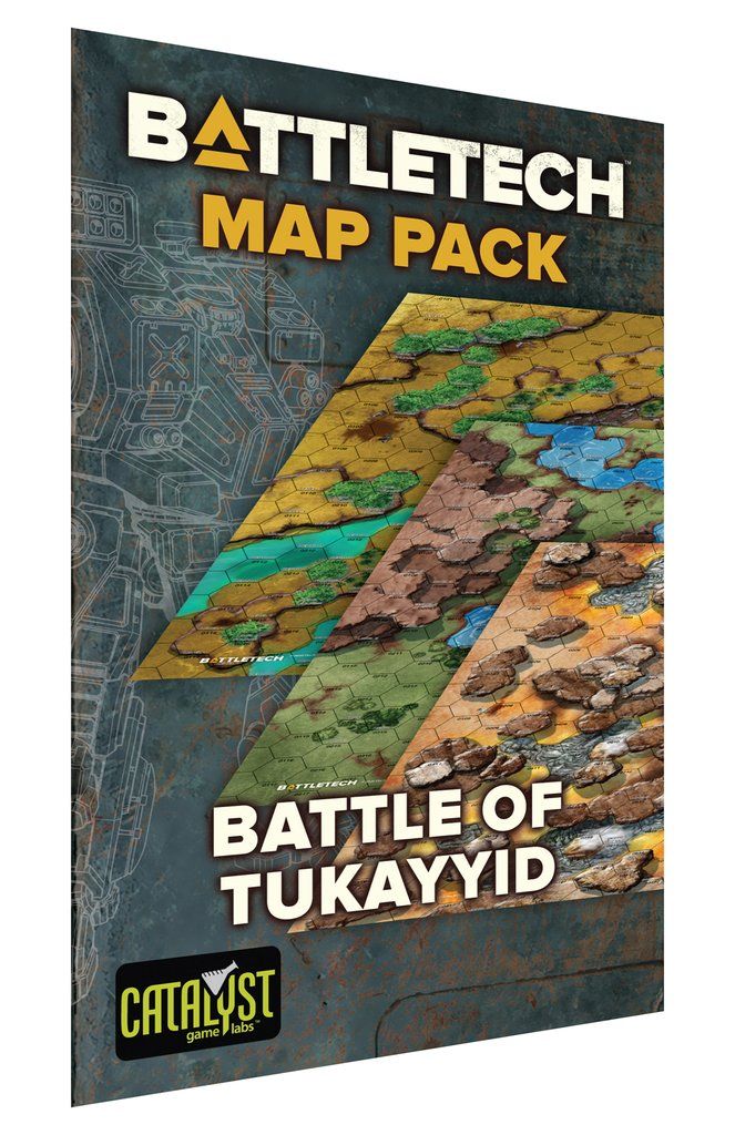 Catalyst Game Labs Battletech: Battle Of Tukayyid Map Pack - 8 Double ...