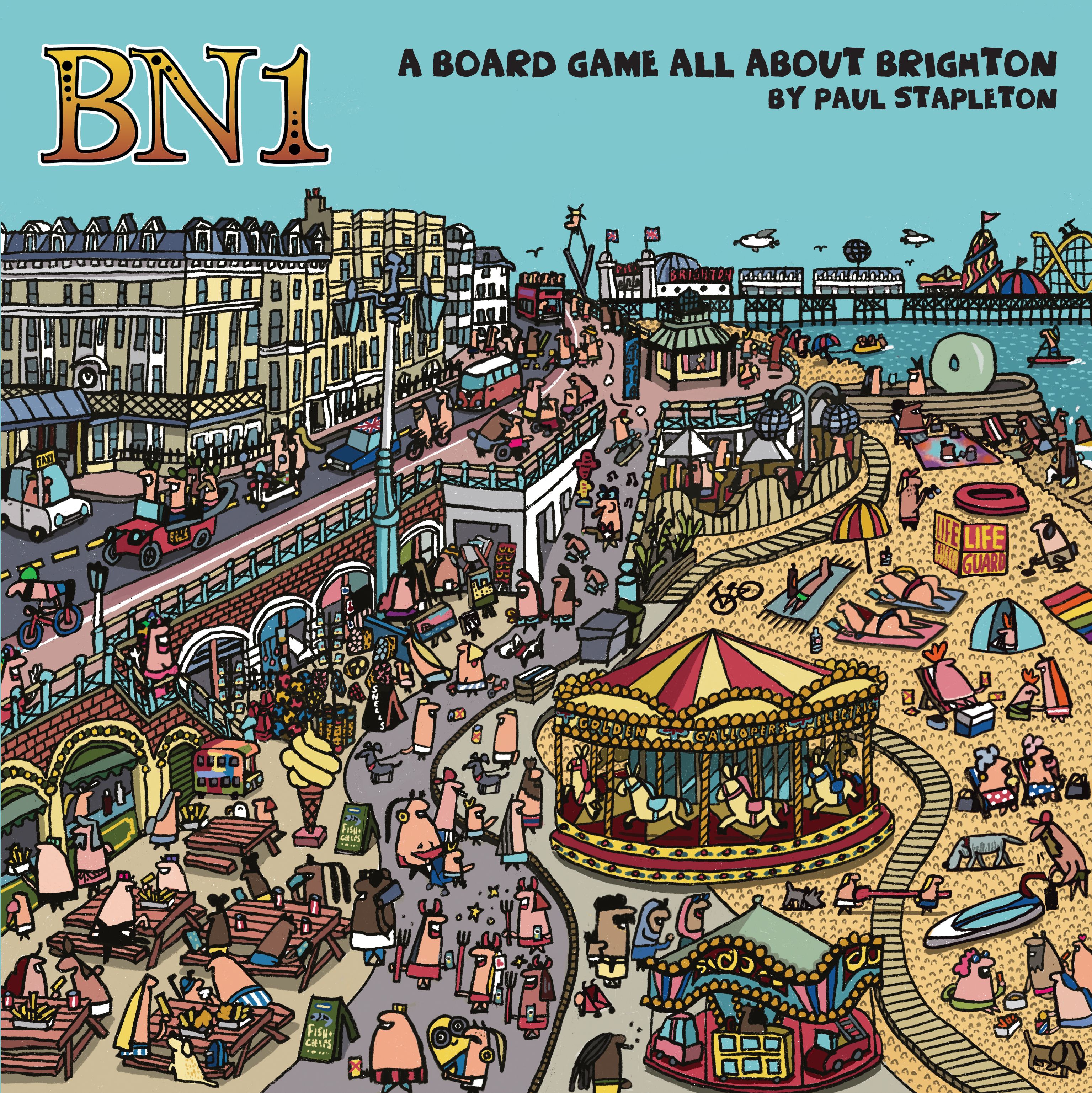 «BN1: A Board Game All About Brighton (10th Anniversary Edition)»