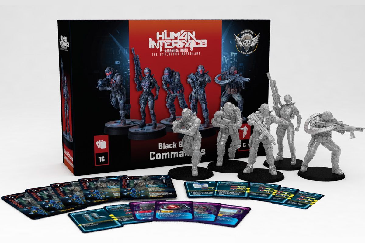 «Human Interface: Nakamura Tower – Black Stone Commandos Team»