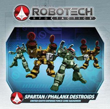 «Robotech RPG Tactics: UEDF Spartan/Phalanx Destroids»