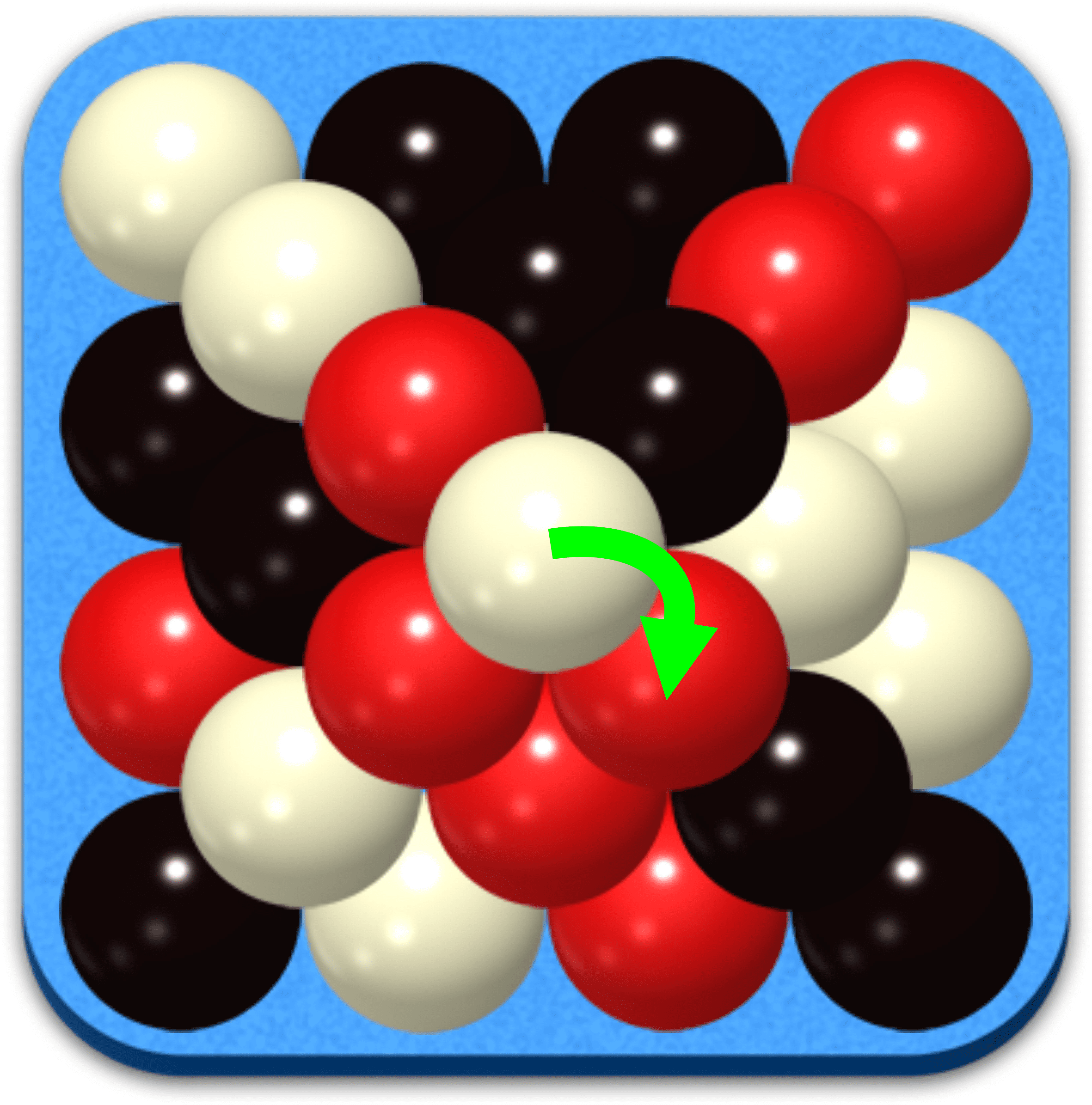 «The Pyramid of the Flying Marbles»