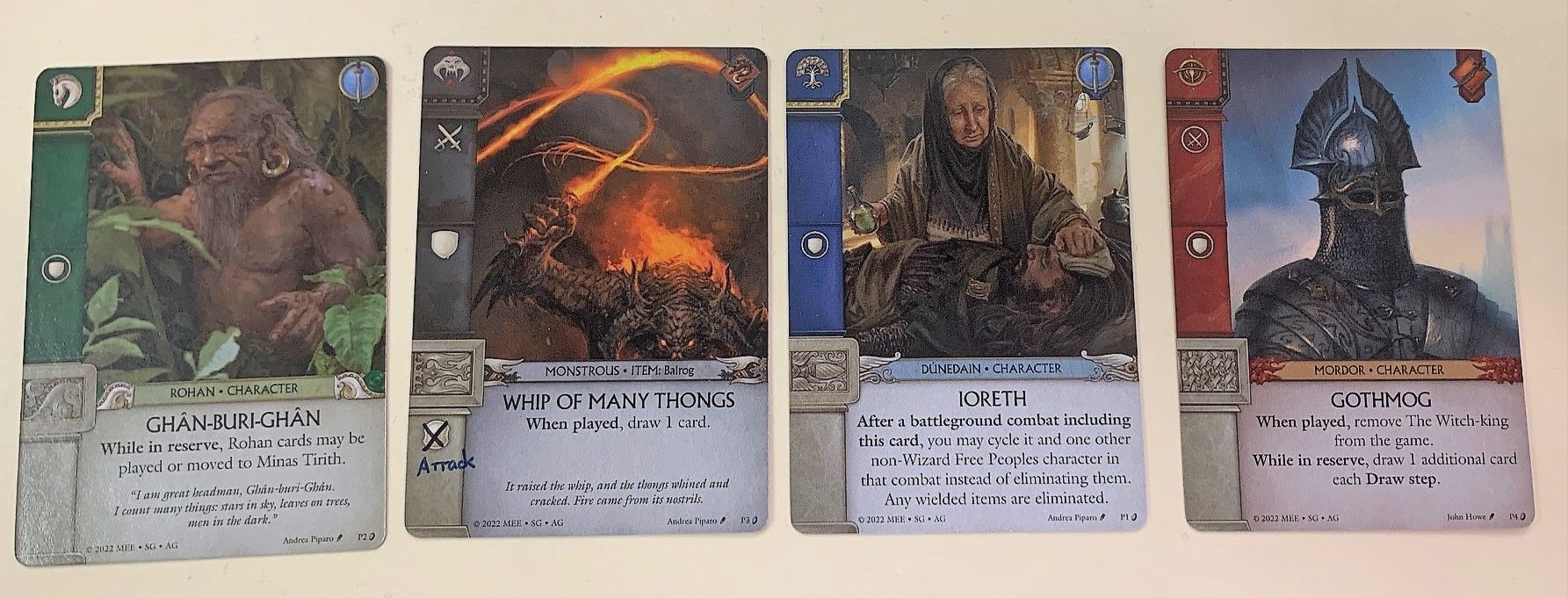 «War of the Ring: The Card Game – Pre-Order Promo Cards»